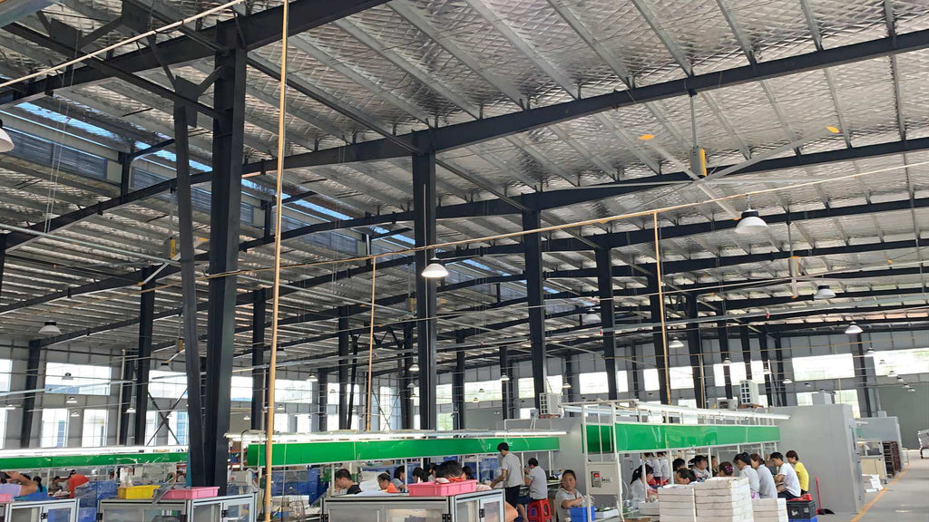 Thailand Large Factory HVLS FAN Ventilation Solutions – HENGSHUANGDA®
