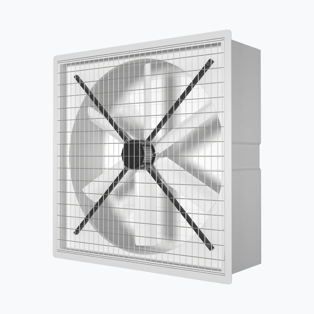 FRP Fiberglass Exhaust Fan (Square) – HENGSHUANGDA®